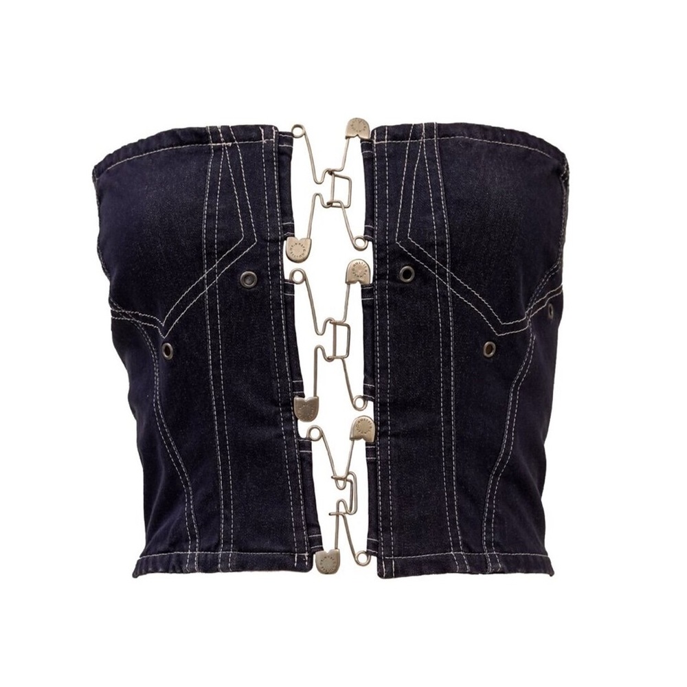 Jean Paul Gaultier Safety Pin Corset - Gem